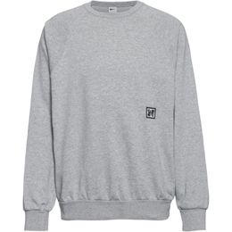 Nike Dri-Fit Heritage Sweatshirt Herren - grau - Gr. S - Polyester/Baumwolle