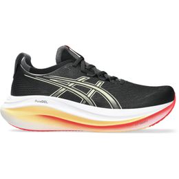 asics Gel-Nimbus 27 Laufschuhe Herren - schwarz - Gr. 41 1/2 - Synthetik