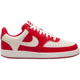 Nike Nike Court Vision Next Nature Sneaker Damen - rot - Gr. 39 - Lederimitat