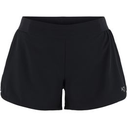 KARI TRAA Nora 2.0 Funktionsshorts Damen - schwarz - Gr. M - Polyester/Elastan
