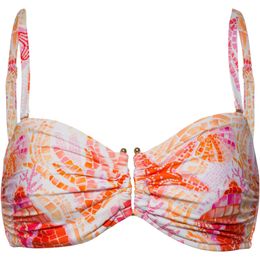 Seafolly La Mer Bikini Oberteil - wei&szlig; - Gr. 38 / DD - Polyamid/Elastan