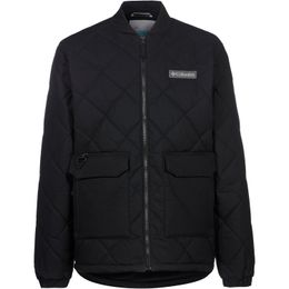 Columbia Rad Kurzjacke Herren - schwarz - Gr. L - Baumwolle/Elastan