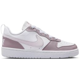 Nike Court Borough Gs Sneaker Kinder - wei&szlig; - Gr. 40 - Lederimitat