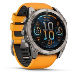 Garmin Fenix 8 51mm Amoled Sapphire Titan Sportuhr - grau - Gr. Einheitsgr&ouml;&szlig;e