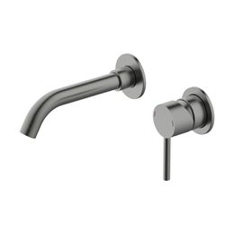 Lenz Waschtischarmatur 'Bow&sup2;' graphitfarben 12,7 cm