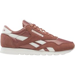 Reebok Classic Nylon Sneaker Damen - braun - Gr. 39 - Nylon/Suedeleder