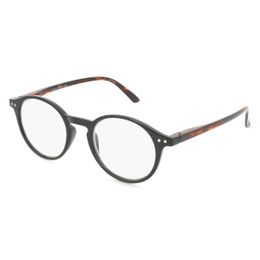 Lesebrille I Need You SASHA | Unisex | Fassung: Panto, Kunststoff, Schwarz Havanna
