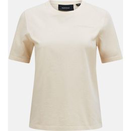 Peak Performance Original T-Shirt Damen - beige - Gr. M - Baumwolle