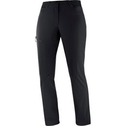 Salomon Wayfarer Wanderhose Damen - schwarz - Gr. 38 - Polyamid/Elastan