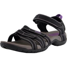 Teva Tirra Outdoorsandalen Damen - schwarz - Gr. 38 - Nylon