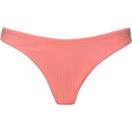Seafolly Seadive High Cut Pant Bikini Hose - orange - Gr. 42 - Polyamid/Elastan