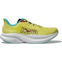 Hoka One One Hoka Mach 6 Laufschuhe Damen - gelb - Gr. 40 2/3 - Synthetik