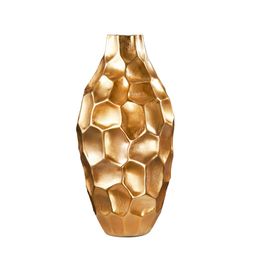 Riess Ambiente riess-ambiente Vase ORGANIC ORIENT - 45cm gold Hammerschlag Design