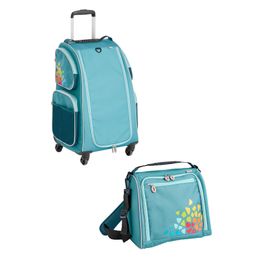 Haba Unisex Kinderkoffer Schranktrolley 4 Rollen und Trolleytasche 1er Pack