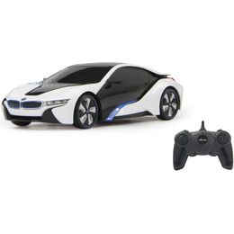 Jamara Kinder RC-Auto "BMW i8 - 2,4 GHz wei&szlig;", wei&szlig;, Kunststoff, B:19,3cm H:5,3cm T:8,9cm, Fernlenkfahrzeuge