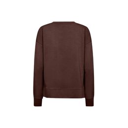 soyaconcept Damen Strickpullover "Soya Concept Sweater SC_BANU"8694 hot fudge, Gr. S, Obermaterial: 48% Modal, 48% Polyester, 4% Elasthan, Pullover