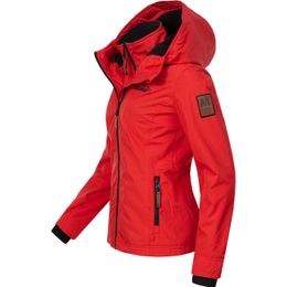 Marikoo Damen Outdoorjacke "Erdbeere", rot, Gr. XS, clean, Oberstoff: 100% Polyester; Futter: 100% Polyester; Wattierung: 100% Polyester;