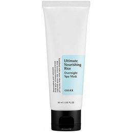COSRX Damen Gesichtsmaske "Ultimate Nourishing Rice Overnight Spa Mask", 60 g, wei&szlig;, Hautpflegemittel, Verwendbar als Nachtmaske, Wash off Maske oder