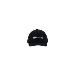 Herren Trucker Cap "Alpha Cap", schwarz, Alpha Industries, Baumwolle, Caps