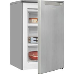Exquisit Gefrierschrank "GS81-040C", B:54,5cm H:85,5cm T:58cm, silber, Gefrierschr&auml;nke, energiesparend in Energieefizienz C, 87 Liter Nutzinhalt, 4