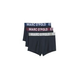 Marc O'Polo MARC O'POLO Herren Trunk "Essentials", Gr. M, blau, Single Jersey, Obermaterial: 95% Baumwolle, 5% Elasthan, unifarben, Unterhosen, mit Logobund,