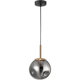 NOVA LUCE H&auml;ngeleuchten "SPADA", 1, &Oslash; 15cm H: 180cm, 1 Stk., gold, Esszimmer, Leuchten, Ohne Beleuchtung