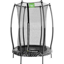 EXIT Kinder Gartentrampolin "Tiggy junior", &Oslash; 17cm, schwarz, Trampoline, mit Sicherheitsnetz
