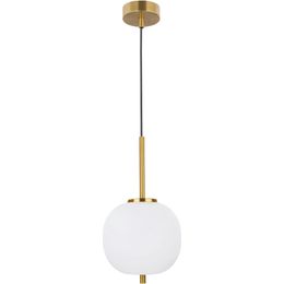 NOVA LUCE H&auml;ngeleuchten "LATO", 1, &Oslash; 18,5cm, 1 Stk., gold, Esszimmer, Leuchten, Ohne Leuchtmittel