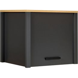 Aufsatzschrank Inter Link "Aufsatzschrank Veneto", anthrazit, B:70cm H:60,5cm T:60cm, MDF, Spanplatte, Schr&auml;nke, Stauraum-Modul, passend zu Ger&auml;teschr&auml;nken, 70x60x60,5 cm