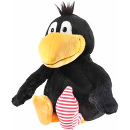 Heunec Kinder Pl&uuml;schfigur "Rabe Socke, 25 cm"schwarz, B:15cm L:25cm T:11cm, Pl&uuml;schfiguren, enth&auml;lt recyceltes Material