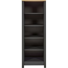 Standregal Inter Link "Regal Veneto", anthrazit, B:60cm H:167cm T:60cm, MDF, Spanplatte, Regale, Standregal, Stauraum-Modul, passend zur Modularen K&uuml;che, 60x60x167 cm