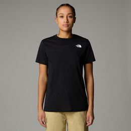 The North Face Damen Funktionsshirt "Foundation Half Dome T-Shirt mit Grafik f&uuml;r Damen", schwarz, Gr. S, Obermaterial: 100% Polyester, Shirts,