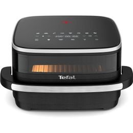 Tefal Hei&szlig;luftfritteuse "FW4018 Easy Fry XL Surface mit Pizzabackfunktion", B:39cm H:19,8cm T:34cm, schwarz, Fritteusen, Extra-Crisp-Technologie,