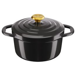 Tefal Kochtopf "Air", &Oslash; 20cm + H&ouml;he 16,2cmschwarz, T&ouml;pfe, Keramikversiegelung, Kondensationsdeckel, backofenfest