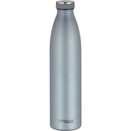 THERMOCAF&Eacute; Isolierflasche "TC BOTTLE, aus doppelwandigem Edelstahl, sp&uuml;lmaschinenfest", 1.000mlice blau mat, Trinkflaschen, gummierter