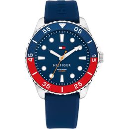 Tommy Hilfiger Kinder Quarzuhr "OCEANIC"blau, blau, Armbanduhren, Armbanduhr, Herrenuhr, Silikonarmband, analog