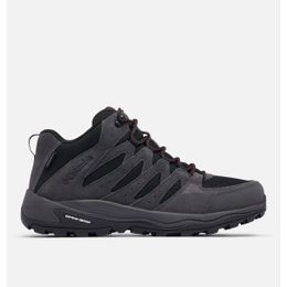 Columbia Herren Wanderschuh "REDMOND IV MID WATERPROOF", Gr. 43, schwarz, Mesh, Synthetik, Schuhe, wasserdicht