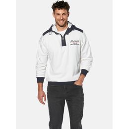 Babista Herren Kapuzensweatshirt "Sweatshirt ULVIAN", wei&szlig;, Gr. L, Obermaterial: 100% Baumwolle CO., Sweatshirts