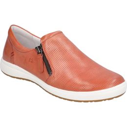 Josef Seibel Damen Slipper "Caren 22, lachs", Gr. 39, orange, Obermaterial: 100% Rindsleder Leather cow., Schuhe