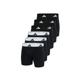 Herren Boxershorts "Boxershort Boxer Briefs Active Flex Cotton 6er Pack", adidas originals, Gr. M, bunt, Obermaterial: 95% Baumwolle CO. 5% Elasthan