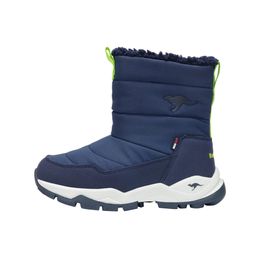 Kangaroos Kinder Winterboots "K-FR FLOKI RTX", Gr. 35, bunt, Synthetik, Textil, Schuhe, Wasserdicht, Warmfutter,Winterschuhe, Winterstiefel, Snowboots