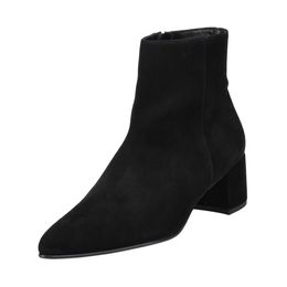 H&ouml;gl H&Ouml;GL Damen Stiefelette "H&ouml;gl Stiefelette Veloursleder", Gr. 38, schwarz, Veloursleder, Schuhe