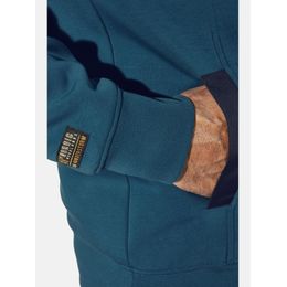 Jan Vanderstorm Herren Kapuzensweatjacke "Sweatjacke HALMAR", blau, Gr. L, Obermaterial: 48% Polyester COOLMAX PES(Coolmax). 46% Baumwolle CO. 6%