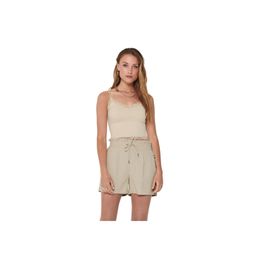 Only Damen T-Shirt "T-Shirt ONLVICKY LACE SEAMLESS CROPPED TOP 3P 3er Pack", beige, Gr. LXL, Obermaterial: 92% Polyamid PA. 8% Elasthan EL., Shirts