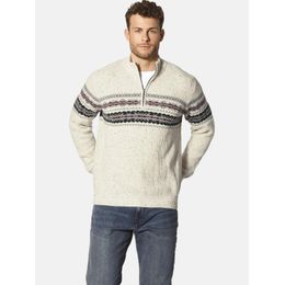 Babista Herren Troyer "Pullover DIALARI", beige, Gr. L, Obermaterial: 40% Wolle mw. 40% Baumwolle CO. 20% Polyamid ECONYL PA ECONYL., Pullover