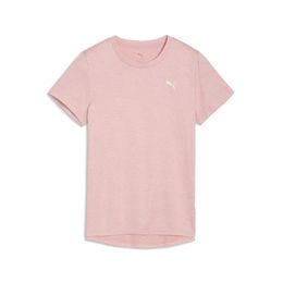 Puma Damen Trainingsshirt "TAD ESSENTIALS Meliertes T-Shirt Damen"rosy outlook heather pink, Gr. S, Obermaterial: 100% Polyester, Shirts