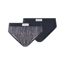 Babista Herren Slip "2er Pack Slip ANVILO", Gr. M, blau, Obermaterial: 100% Baumwolle CO., Unterhosen