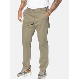 Jan Vanderstorm Herren Anzughose "Tiefbundhose HELVIK", beige, Gr. 30, Obermaterial: 97% Baumwolle CO. 3% Elasthan EL., Hosen
