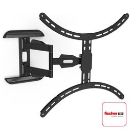 Hama TV-Wandhalterung "Halterung, schwenkbar, neigbar, ausziehbar von 94 - 191 cm (37" - 75")", schwarz, Ger&auml;tehalterungen, max. 45 kg, 43", 50",