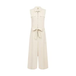 soyaconcept Damen Jumpsuit "Soya Concept Einteiliger Anzug SC-INA 7"1661 sand, Gr. XS, Obermaterial: 55% Leinen, 45% Viskose, Overalls